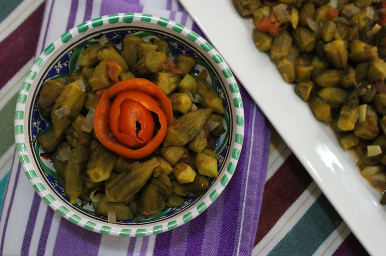 how to cook a delicious bemyé bzet – okra (bamia)- suitable for ...
