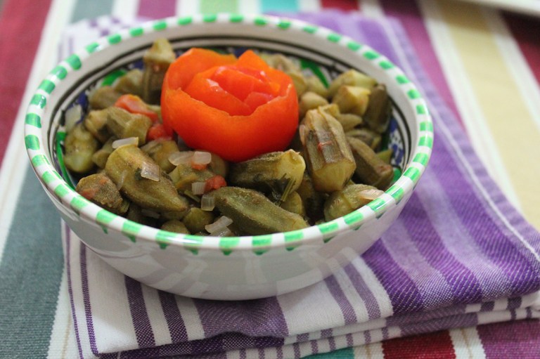 how to cook a delicious bemyé bzet – okra (bamia)- suitable for ...
