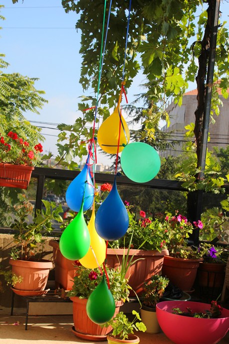 water balloons pinata | marmite et ponpon