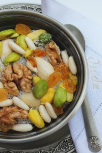 Meghleh (floured rice pudding) | marmite et ponpon