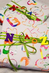 Teachers day – wrapping paper DIY | marmite et ponpon