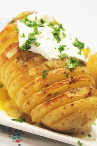 Hasselback potatoes | marmite et ponpon