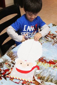 Advent calendar – Santa claus beard | marmite et ponpon